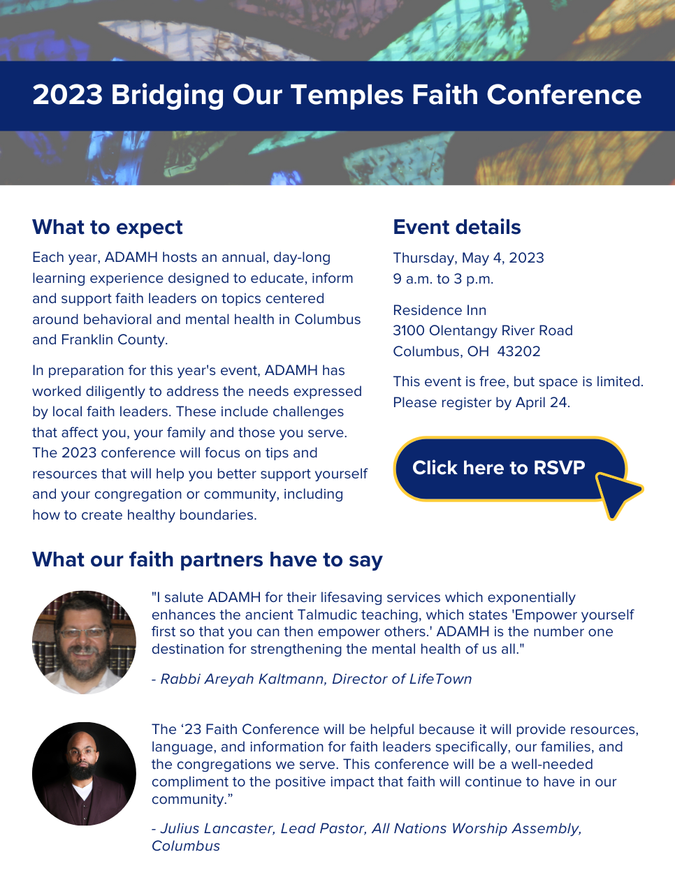 Faith Community - ADAMH Board of Franklin County